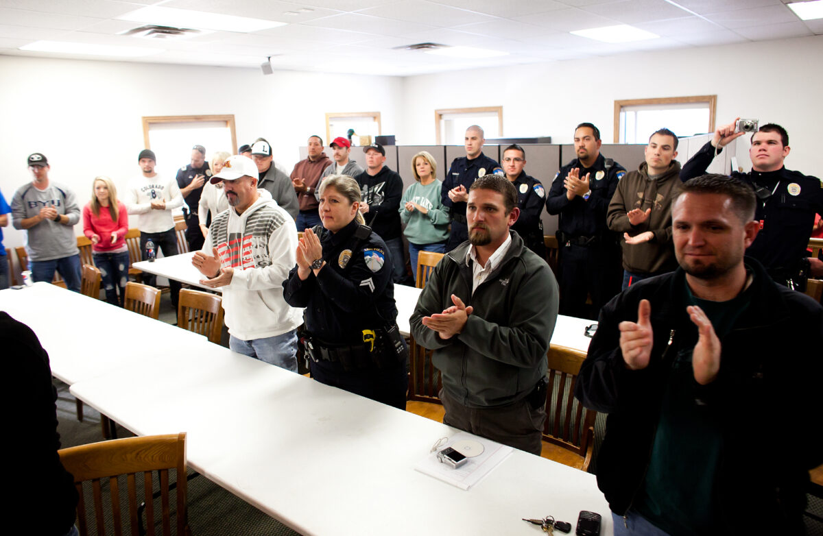 Military honors Lehi police chief | News, Sports, Jobs - Daily Herald